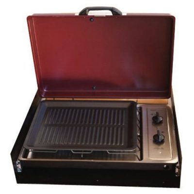 swift BBQ slide out two way - caravan appliances - Jenka Group